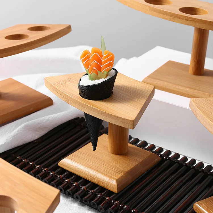Harmony Display Roll Ice Cream Cone Dessert Food Japanese Style Bamboo ...