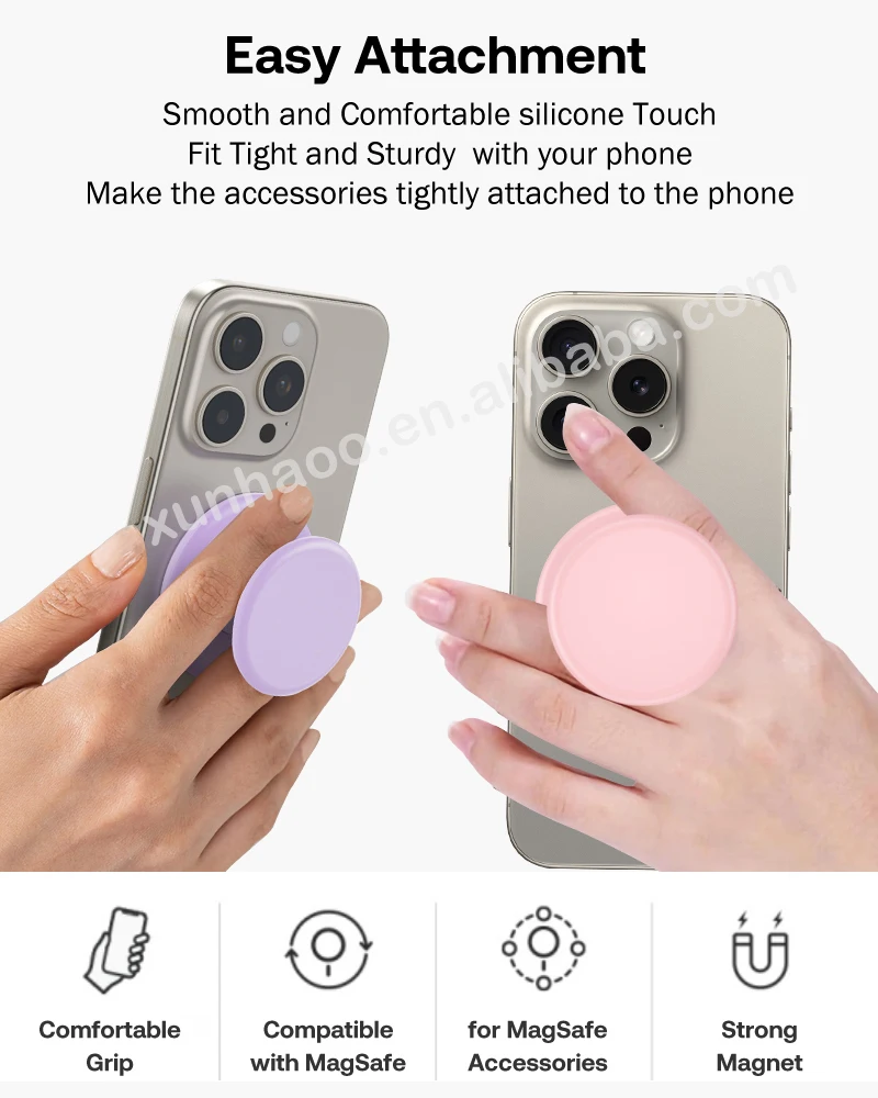 Custom Magnetic Phone Griptok - Strong N52 Magnet Holders