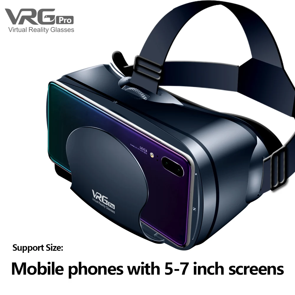 5-7 Inch VR 3D Headset for Iphone & Android - Watch Movies & Games