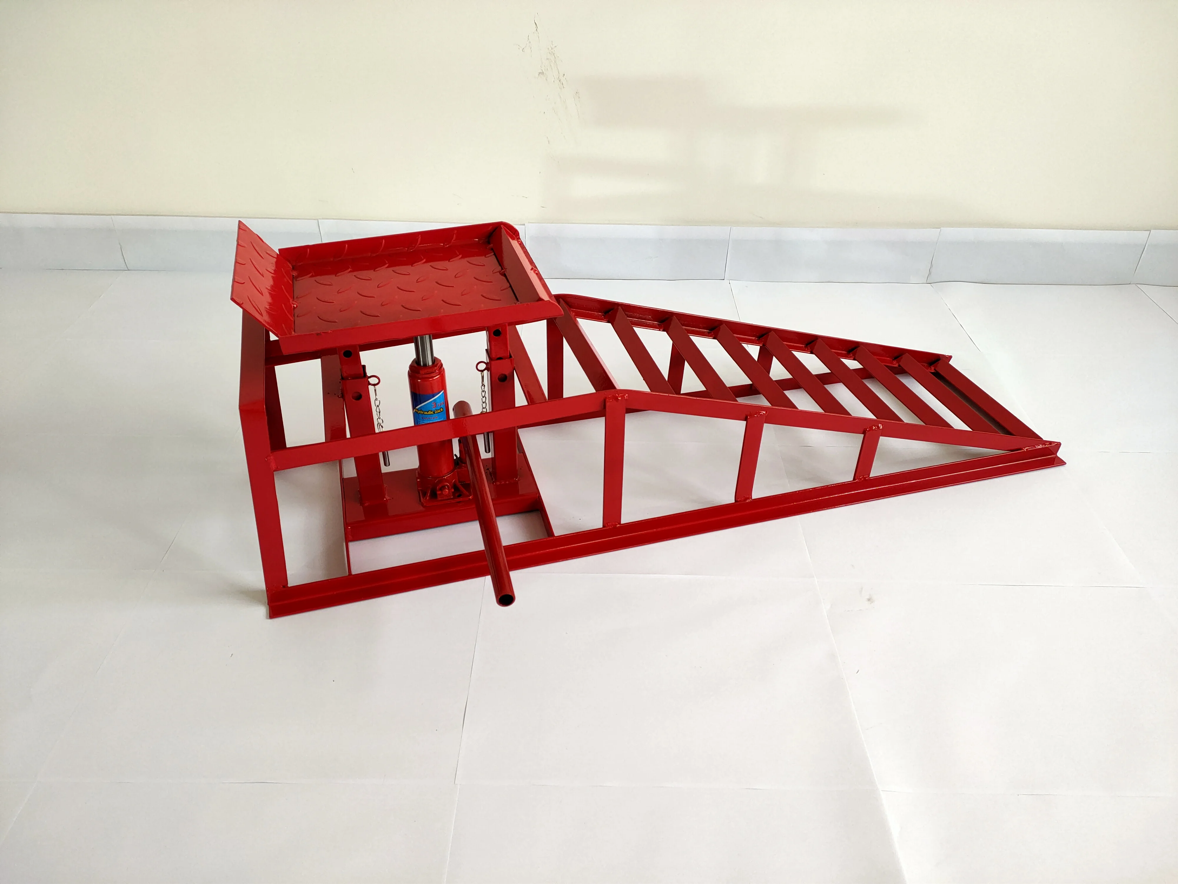 CE 3T Certificate Adjustable Hydraulic Lifting Jack Car Ramp Portable ...