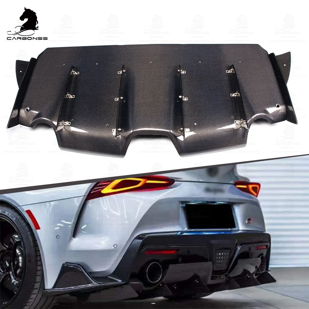 Car Rear Diffuser For Toyota Supra A90 MKV VRS Diffuser Carbon Fiber ...