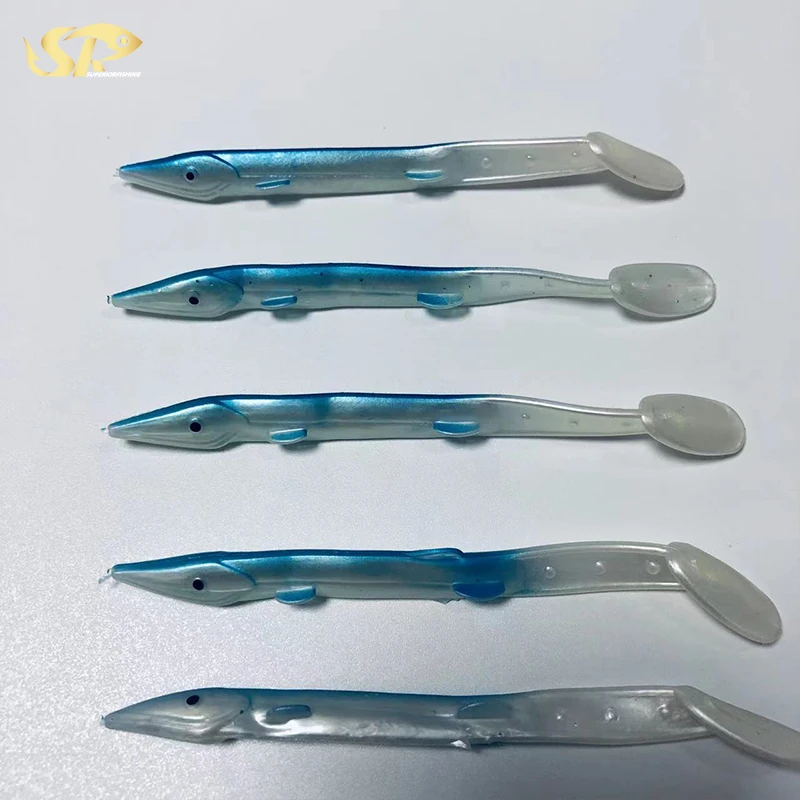 SUPERIORFISHING EEL Soft Bait Fishing Eel Soft Plastic Fishing Lure ...