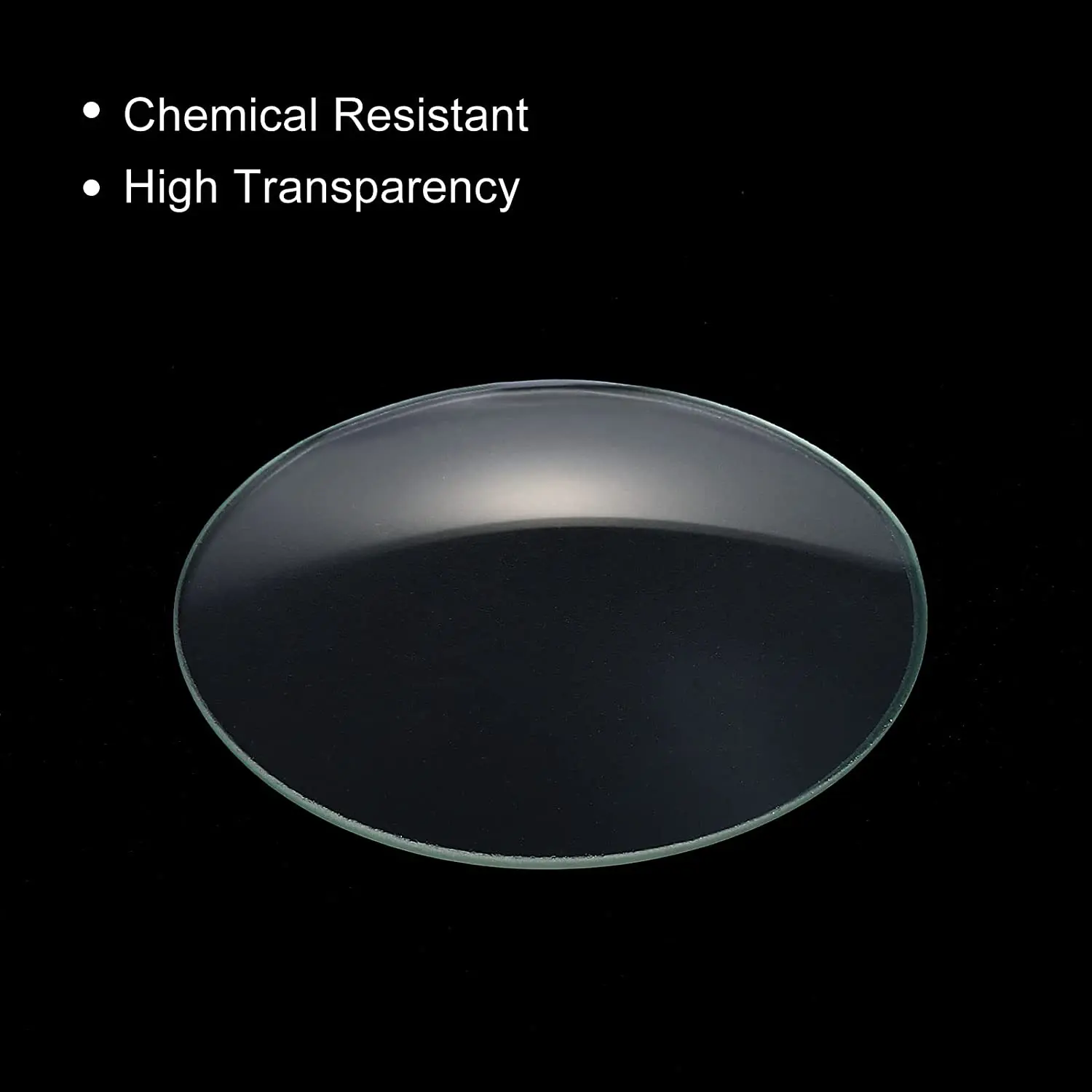 Laboratory Glassware Watch Glasses Beaker Cover Glass Set 100mm 90mm ...