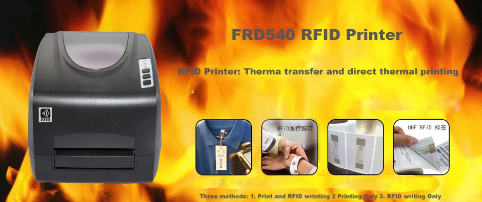 Id Printer Barcode Machine Id Card Label Printer Uhf Rfid Active Tag ...