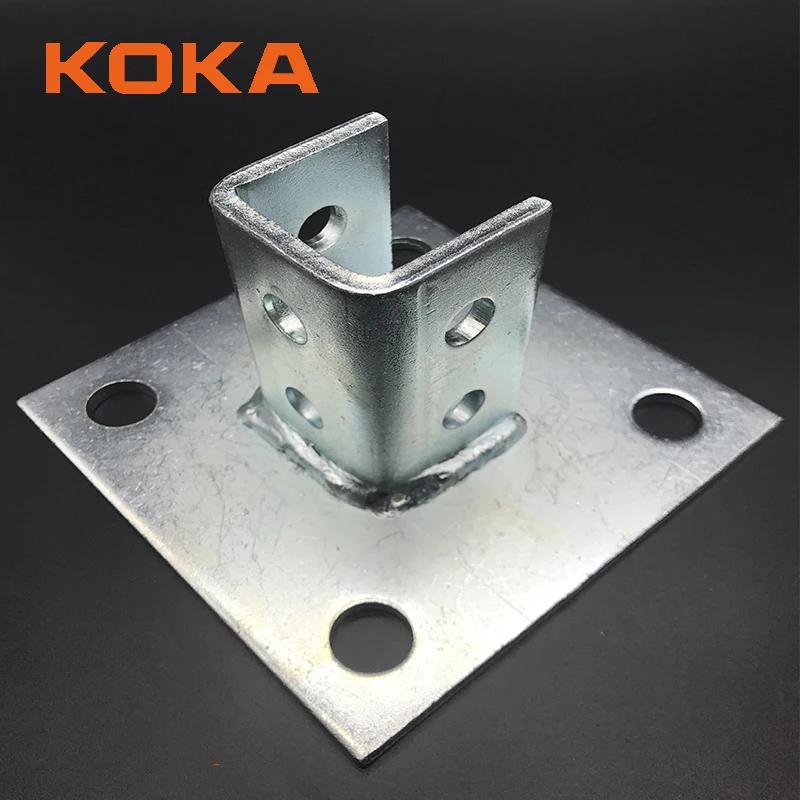 Unistrut C Channel Post Base - Buy Unistrut Post Base,Unistrut Channel ...