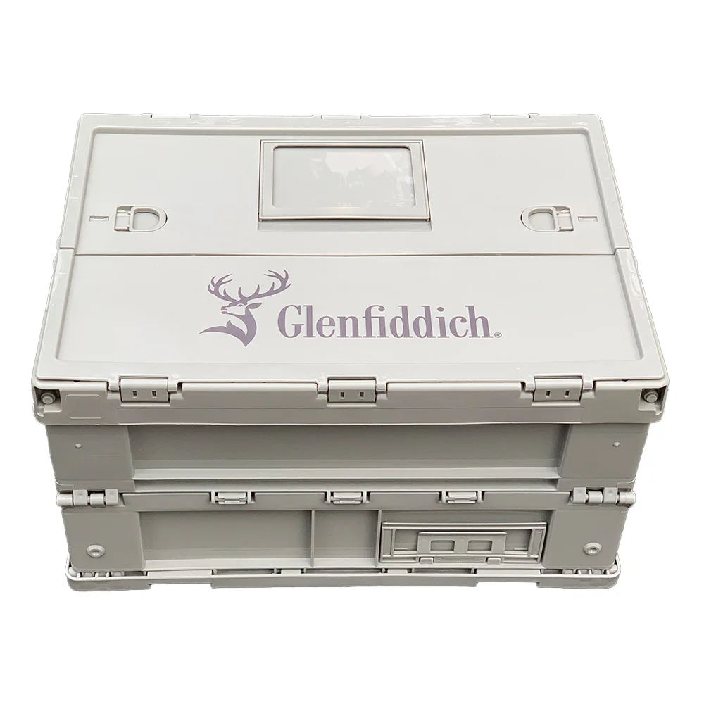 Industrial Style Plastic Folding Storage Box Long Lasting Storage Box ...