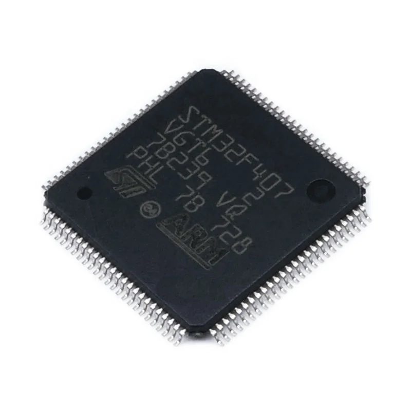 Mcu Chip Stm32f407vg Stm32f407 Stm32f407vgt6 Lqfp100 - Buy Mcu Chip ...