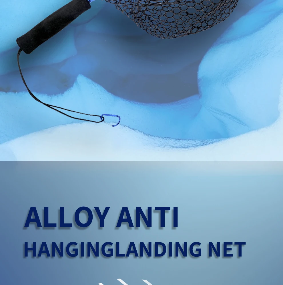 Sp001 Fishing Net Aluminum Material 40cm*35cm Short Handle Telescopic ...