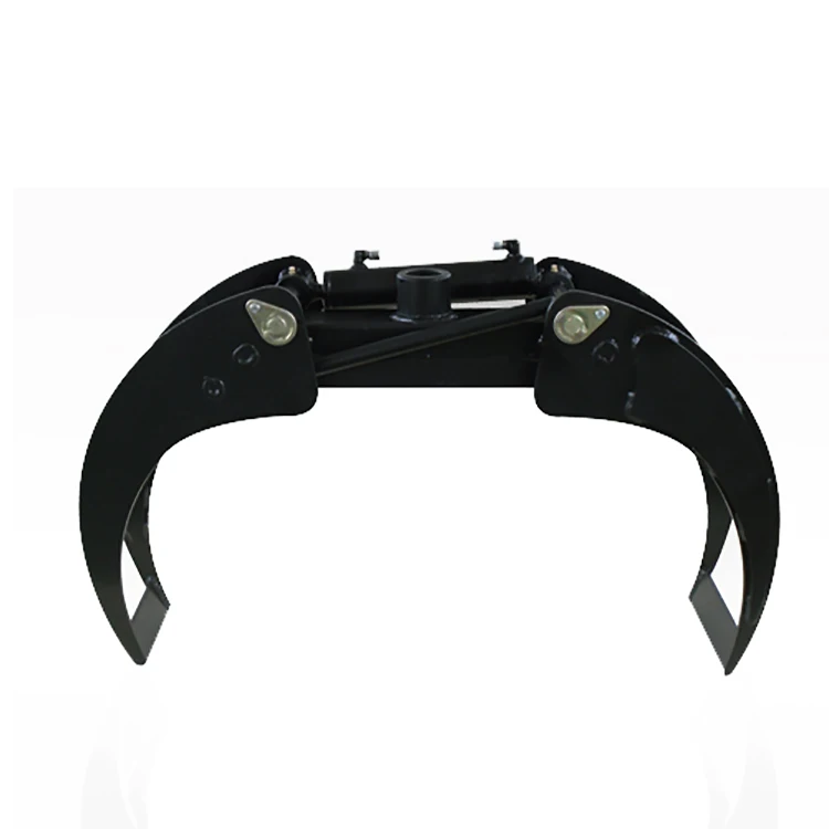 CE Approved Hydraulic Wood Rotary Grapple Log Grip for Tractor Grabber ...