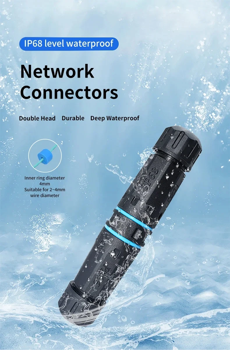 Ftth/fttx Fiber Optic Network Equipment Quick Connectors Lc/sc Apc Duplex Optical Waterproof ...