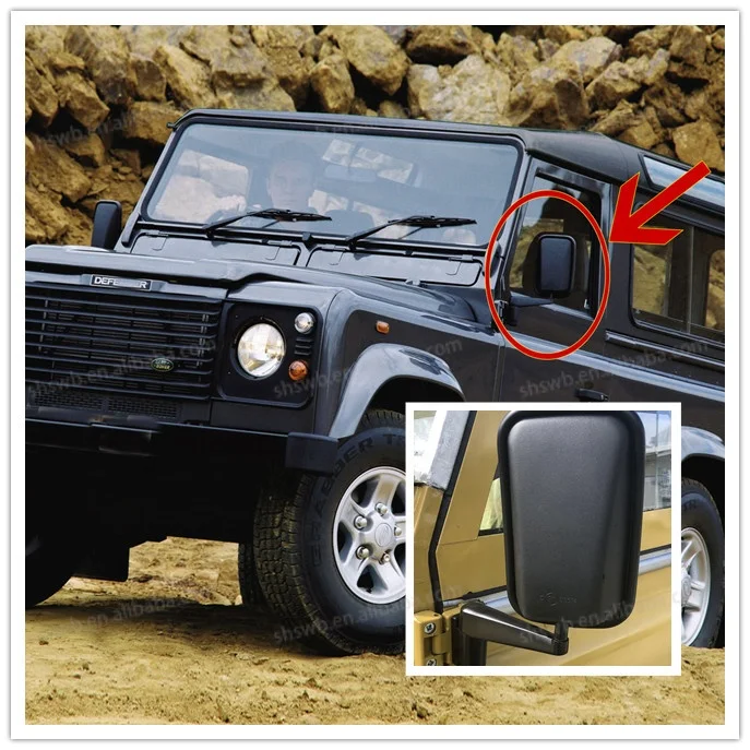 랜드로버 수비수 90 110 MTC5217 MTC5084 MTC5083 전용 자동차 사이드 도어 미러 용 PK9596 ...