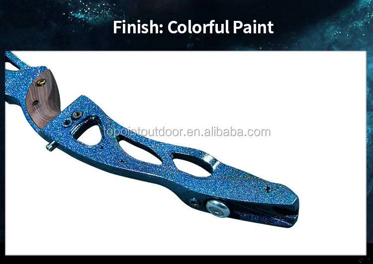 Topoint Archery Ilf Recurve Bow Riser Endeavor,Plastic Grip With Wooden ...