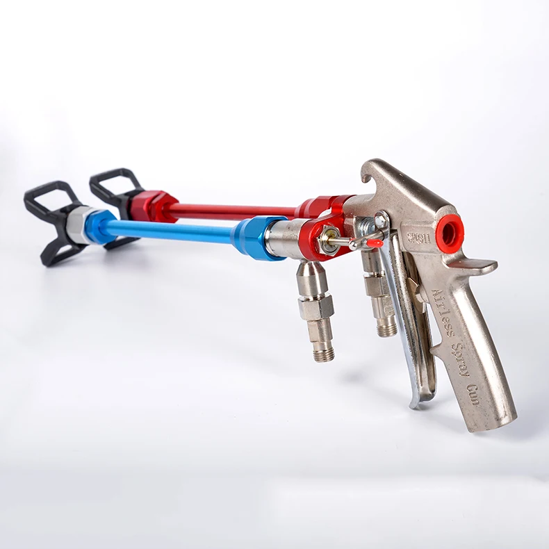 SPQ911-2 High-pressure spray gun double-headed long-bar spray gun ...