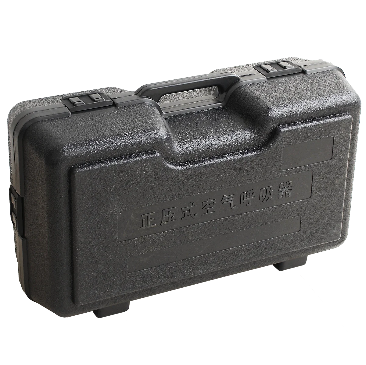 Large Volume SCBA Portable Box for Firefighters - Black Plastic