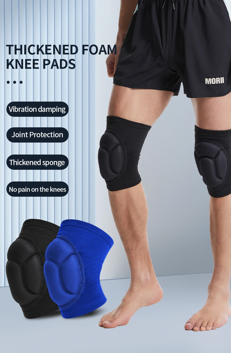 559# Knee Support Thick Sponge Knee Protector Volleyball Climbing ...