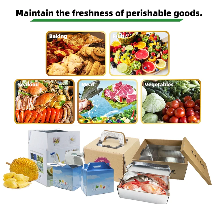 Wholesale Custom Insulation Insulated Cardboard Carton Boxes Cold ...