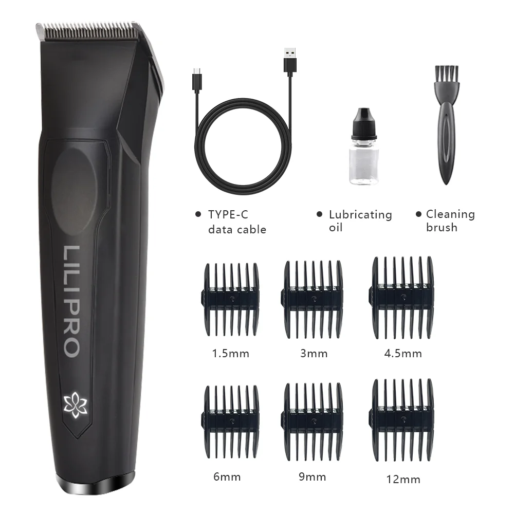 LILIPRO Hair Clipper - High-Speed, Adjustable, and Durable