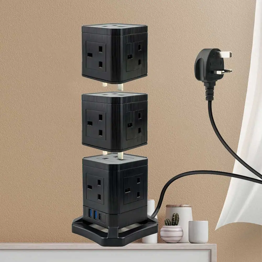Oswell Cube Socket Tower Family Multi Charging Station For Iphone,Ipad ...