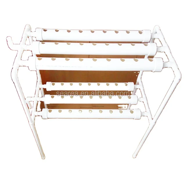 Nft 2 Layer 6 Pipe Indoor Gardening Hydroponic Small System Diy Kit ...