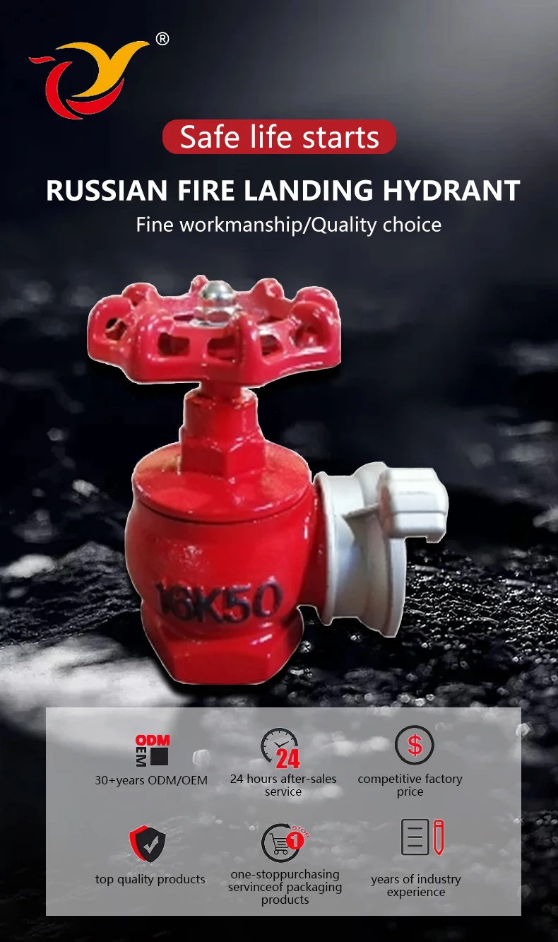Factory Cost Fighting Equipment Sn65 Russian Style Indoor Fire Hydrant ...