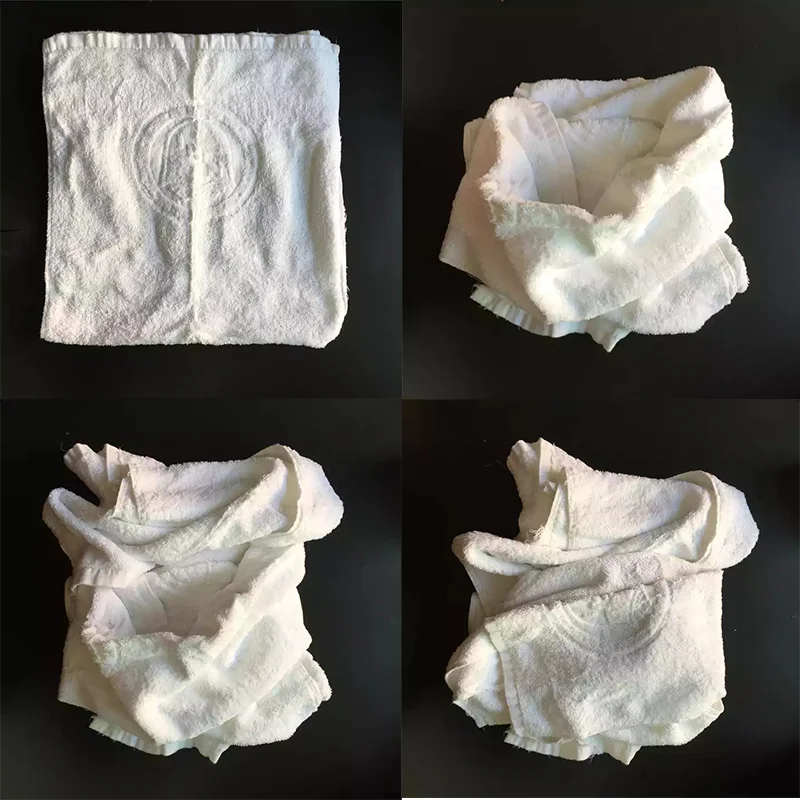 IMPA 150601 - High Quality Sewing Towel White Rags Cotton