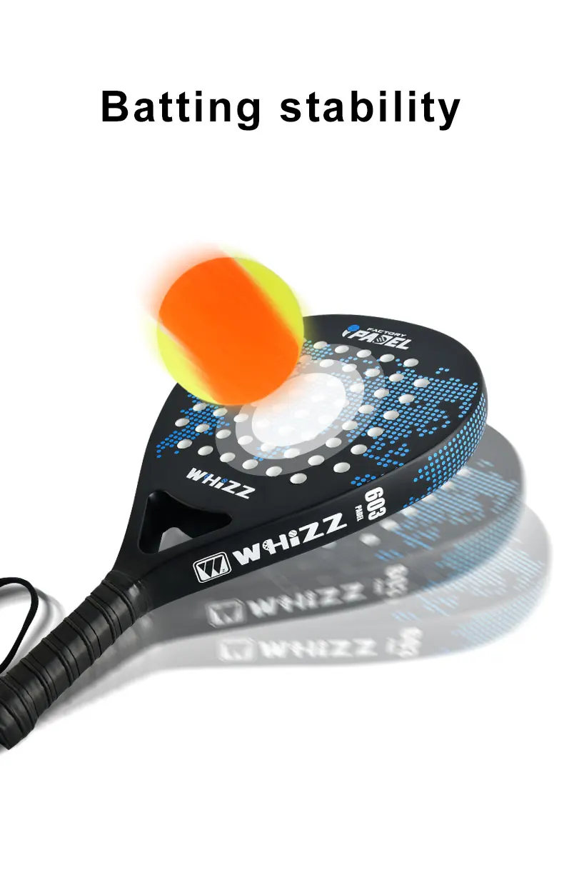 High Quality Carbon Fiber Graphite Padel Racket With Eva Soft ...