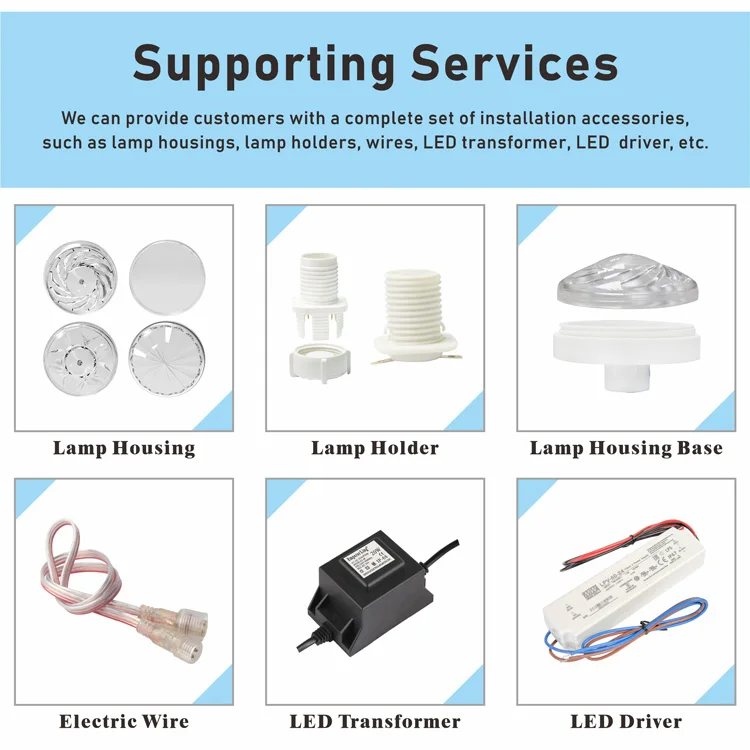 New Design Led Amusement Light 24V Led Point Light Waterproof Comaleon Led Cabochon Funfair ...