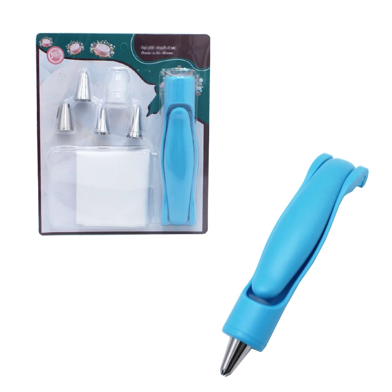 Pastry Icing Pen Piping Kit Cake Decorating Pen Tool Kit Pastry Bag DIY ...