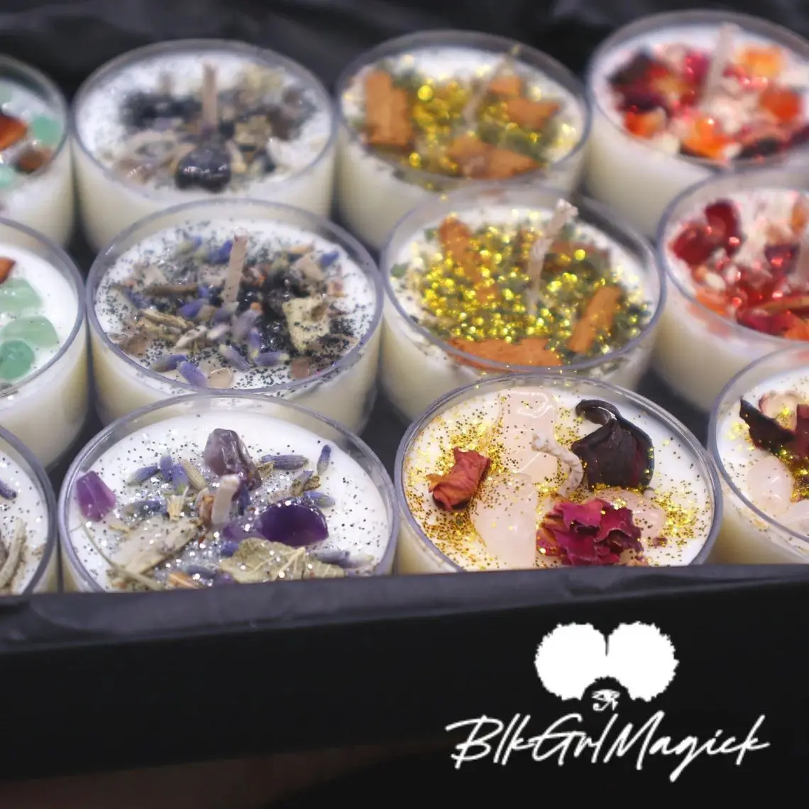 Factory High Quality Crystal Candles Soy Wax Gemstone Candles ...