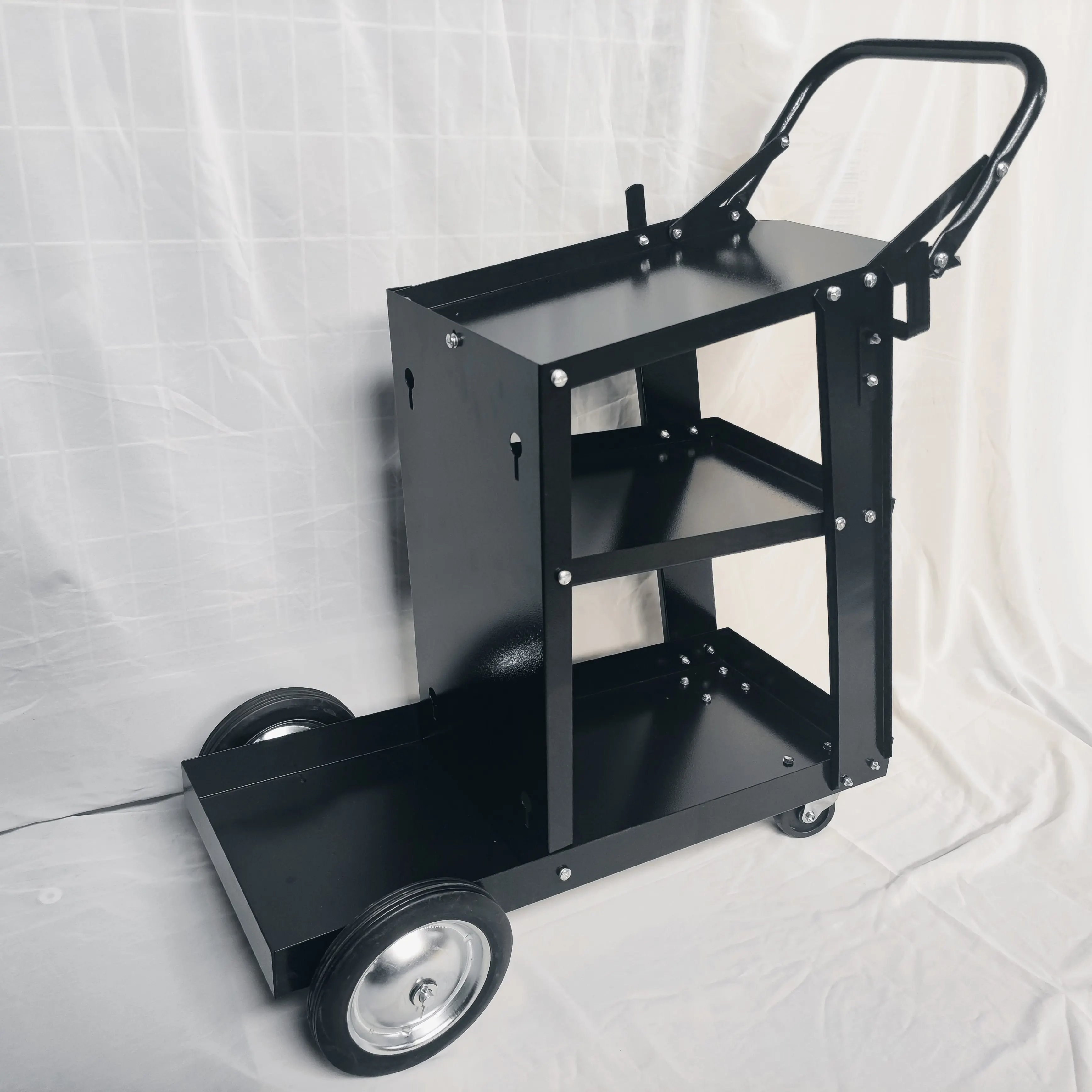 Mig Welding Cart Welding Cart Trolley 3 Layer Heavy Duty Mig Weld Cart ...