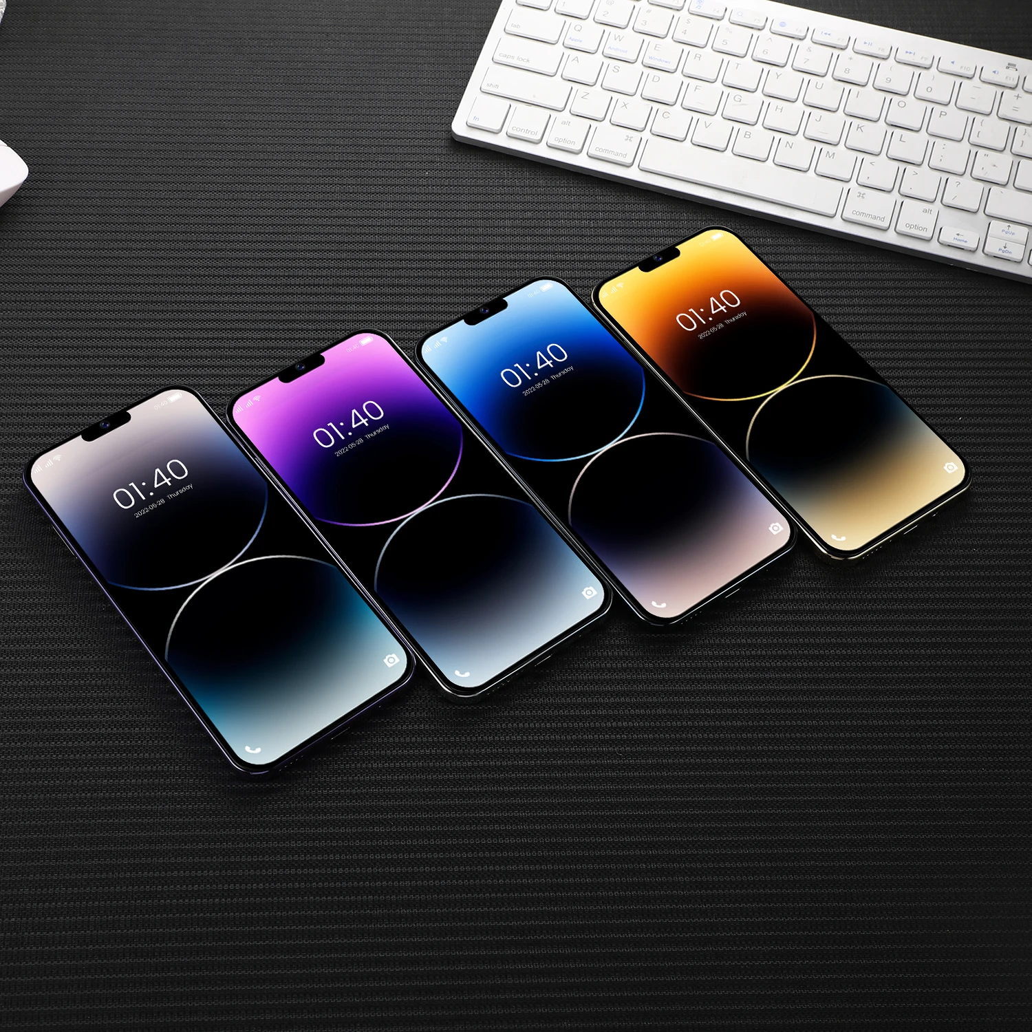 Custom 6.58 Inch Water Drop Screen Android Smart Mobile Phone Oem 4g ...