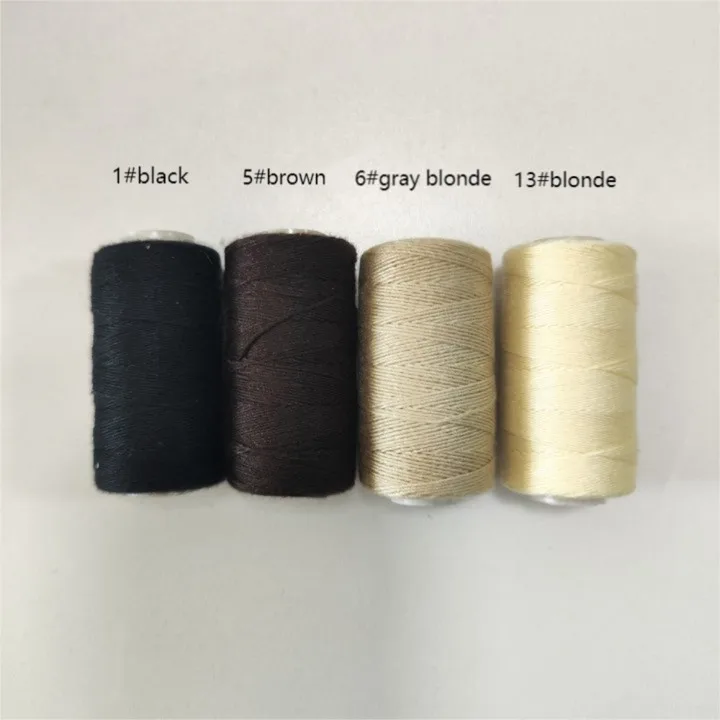 Cotton Thread Hair Wig Weaving Thread Hair Weaving Decor Small Roll ...