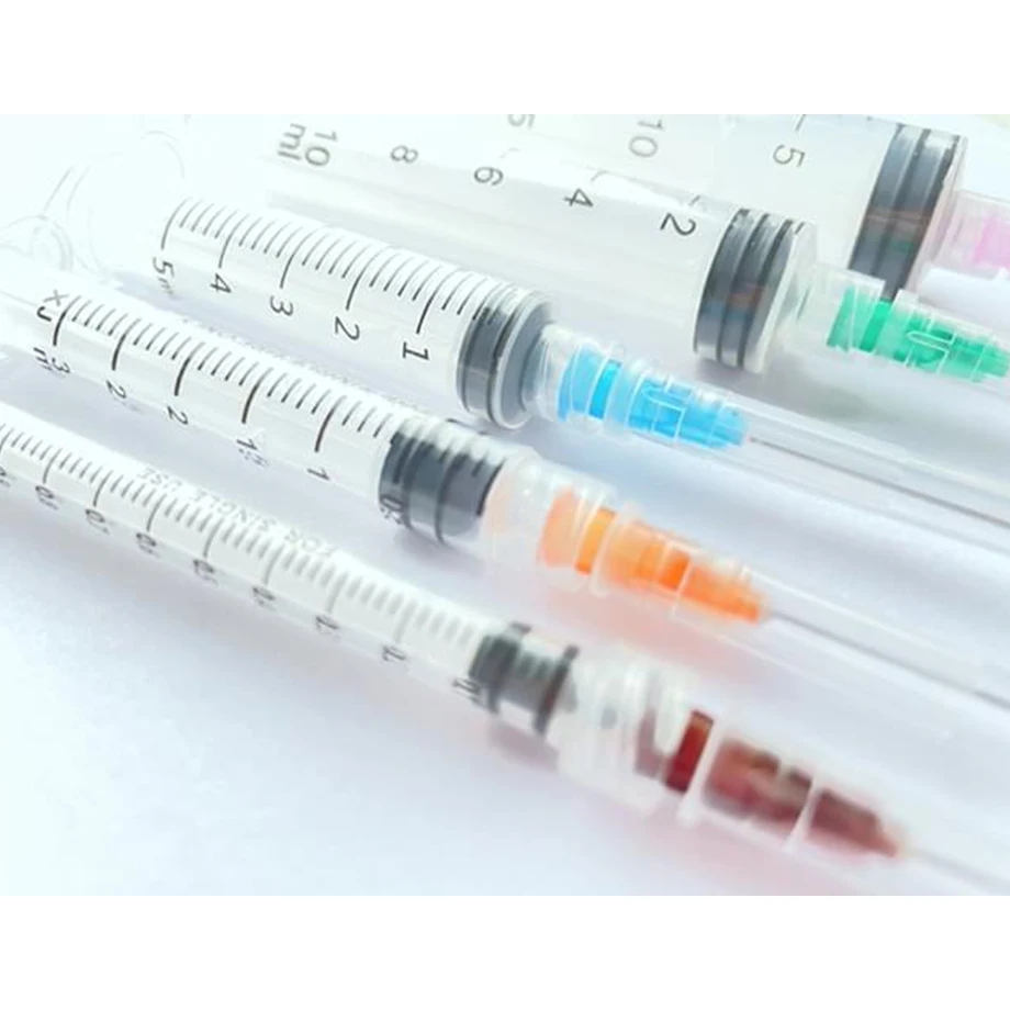 Medical Sterile Disposable Plastic Luer Lock Luer Slip Syringe Medical Materials Hypodermic ...