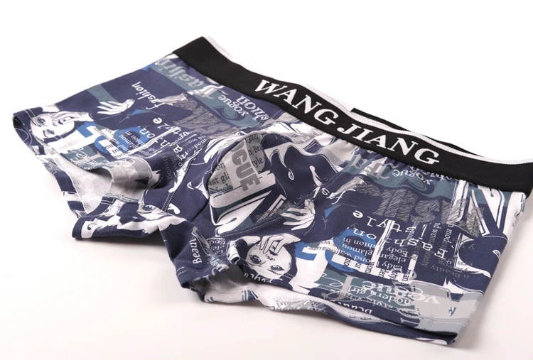 Nieuwe Jongens Modellen Mannen Leuke Boxershort Met Custom Elastische ...