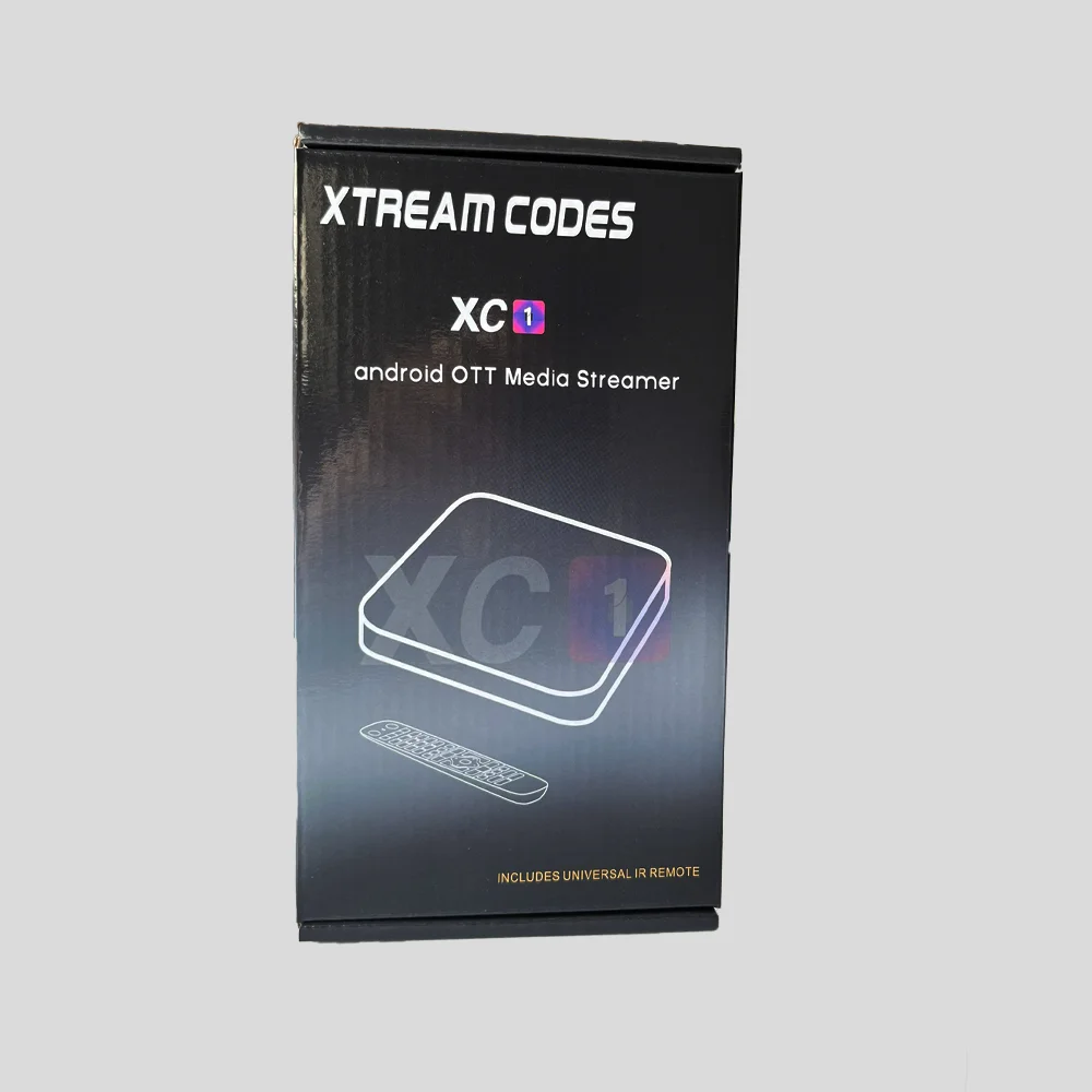 2025 Xtream Codes XC1 Set Top Box - 4K Smart TV Media Player