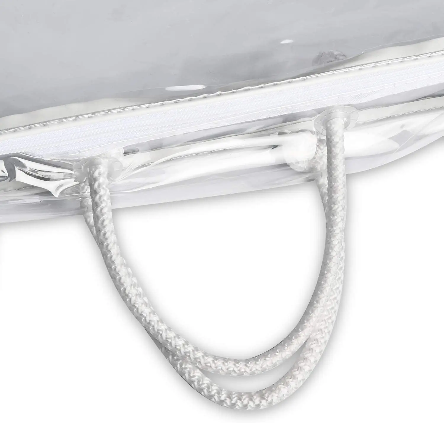 Clear PVC Wire Bag With Zipper for Blanket and Quilt Transparent PVC ...
