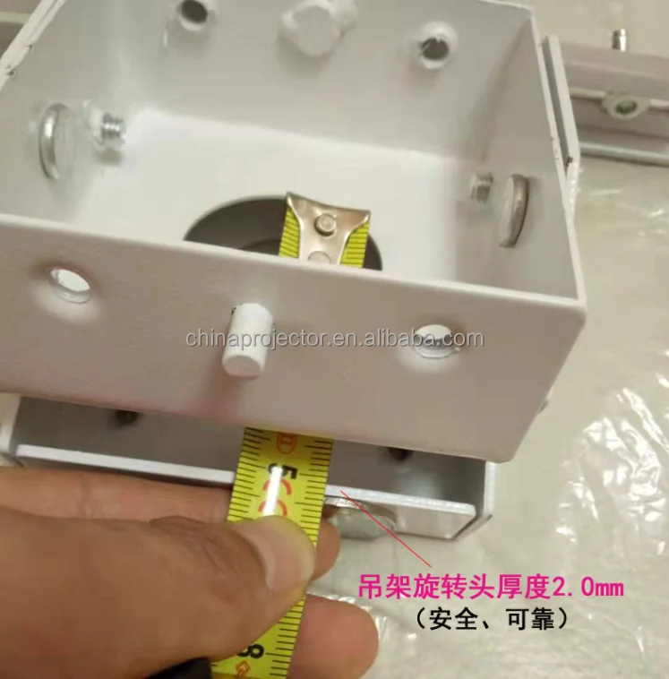 Universal 65 Cm Ceiling Shelf Projector Mount - Stainless Steel