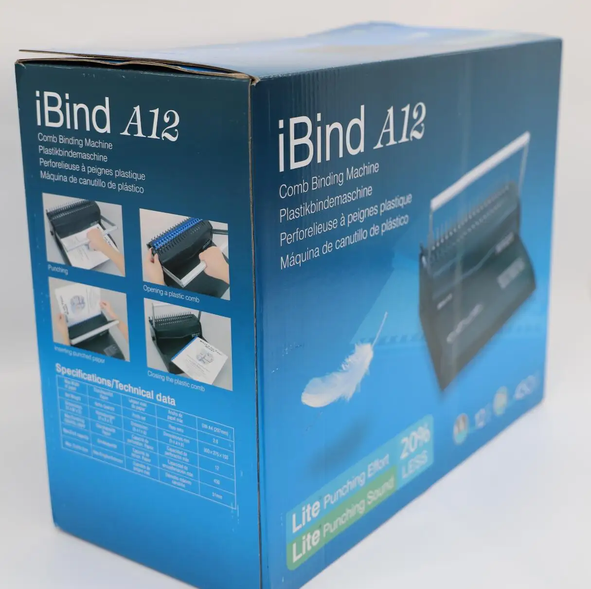 Low Price Guaranteed Quality Tpps Ibind A12 Office Book Plastic Comb ...