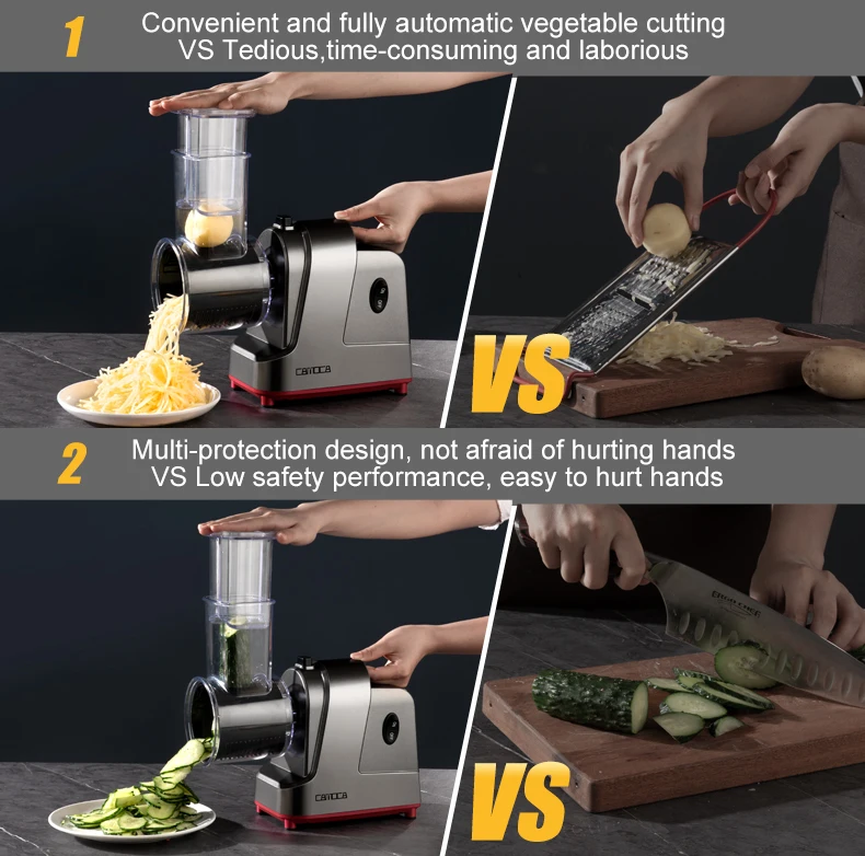 Multifunctional Electric Vegetable Cutter - Durable & Efficient