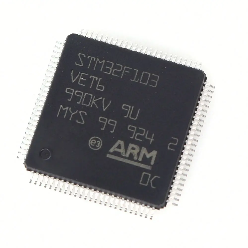 Stm32f Stm32f103 Lqfp100集成电路芯片微控制器stm32f103vet6