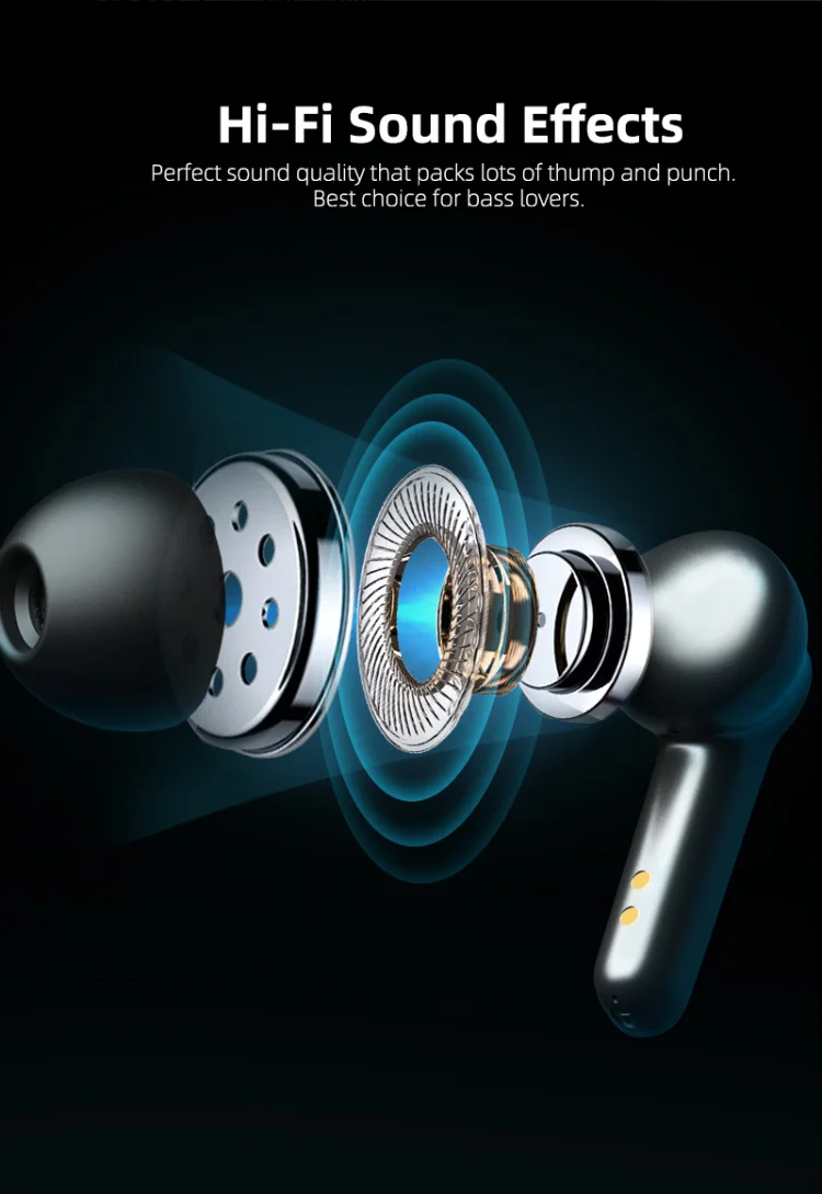 High Quality H003 Mini Earphones Hifi Sound Earbuds True Wireless Bt5.0 ...