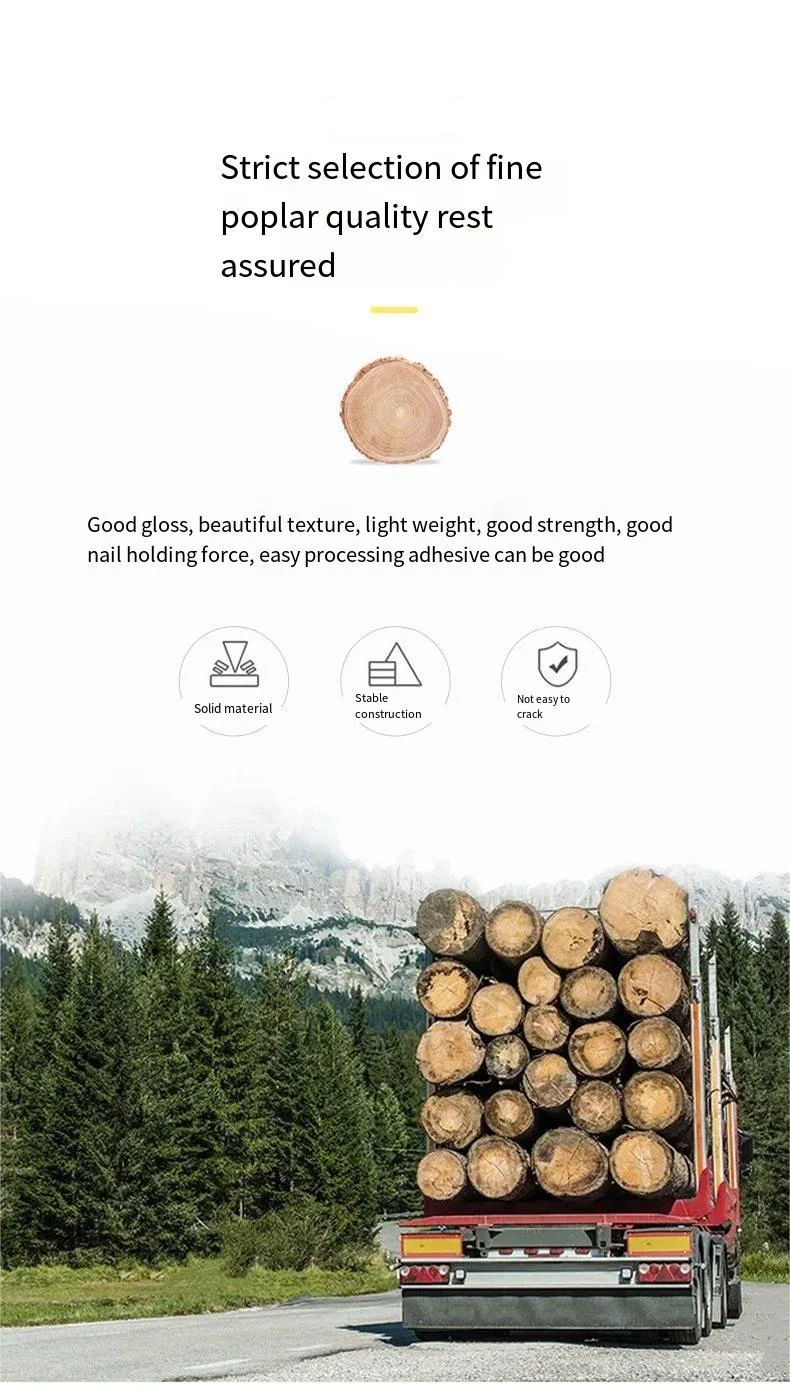 1220*2440 Packaging Plywood Fumigation-free Solid Wood Board ...