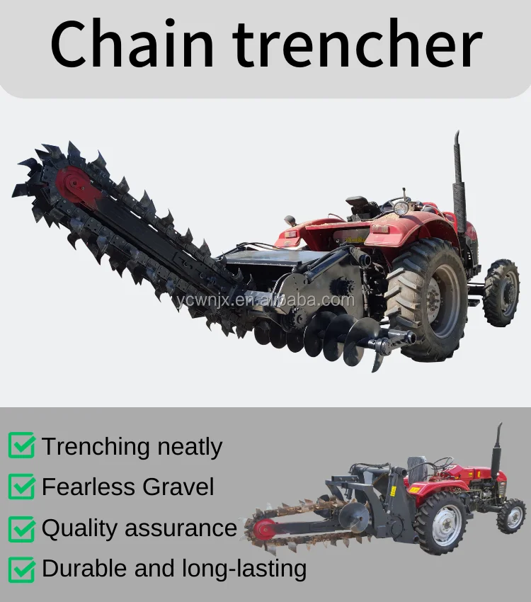 Trencher Machine Digger - High Productivity & Reliable Service