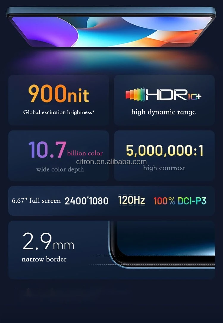 Hot Selling Trend Xiaomi Celulares 6.67inch Oled Screen 8+246gb Redmi ...