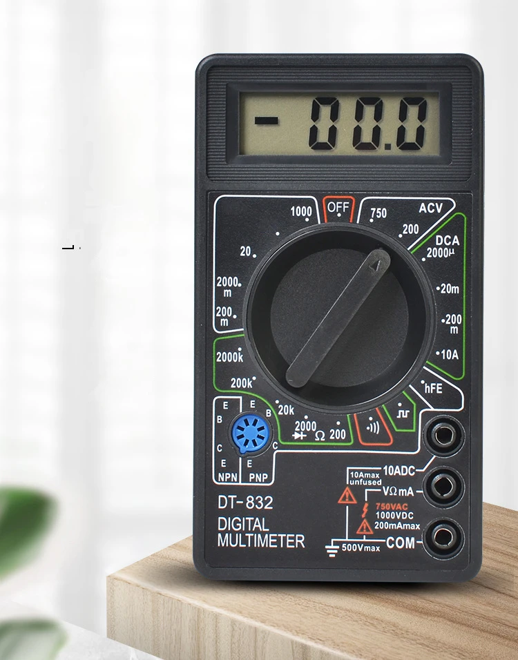 Dt832 D Digital Multimeter Universal Meter To Measure The Voltage ...