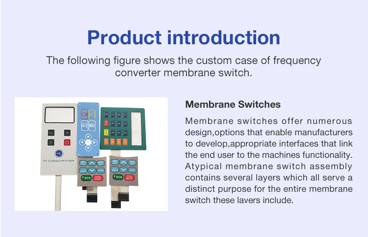 Fuel dispenser membrane switch Membrane switch for fueling equipment ...