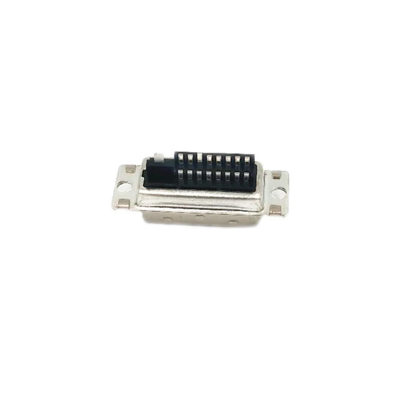 Mini DVI Connector Straight Male 24+1 25 Straddle Type Through Hole ...