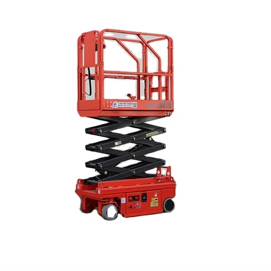 Electric Hydraulic Lift Wire Rope High-strength Platform Lift Aerial ...