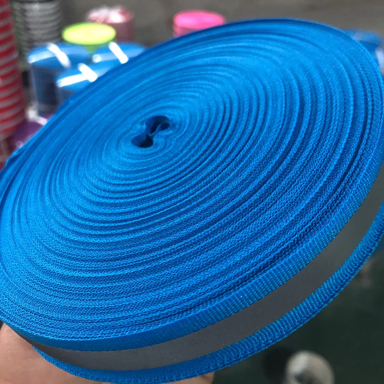5 CM Reflective Warning Safety Trim Strip Sew on Polyester Fluorescent ...