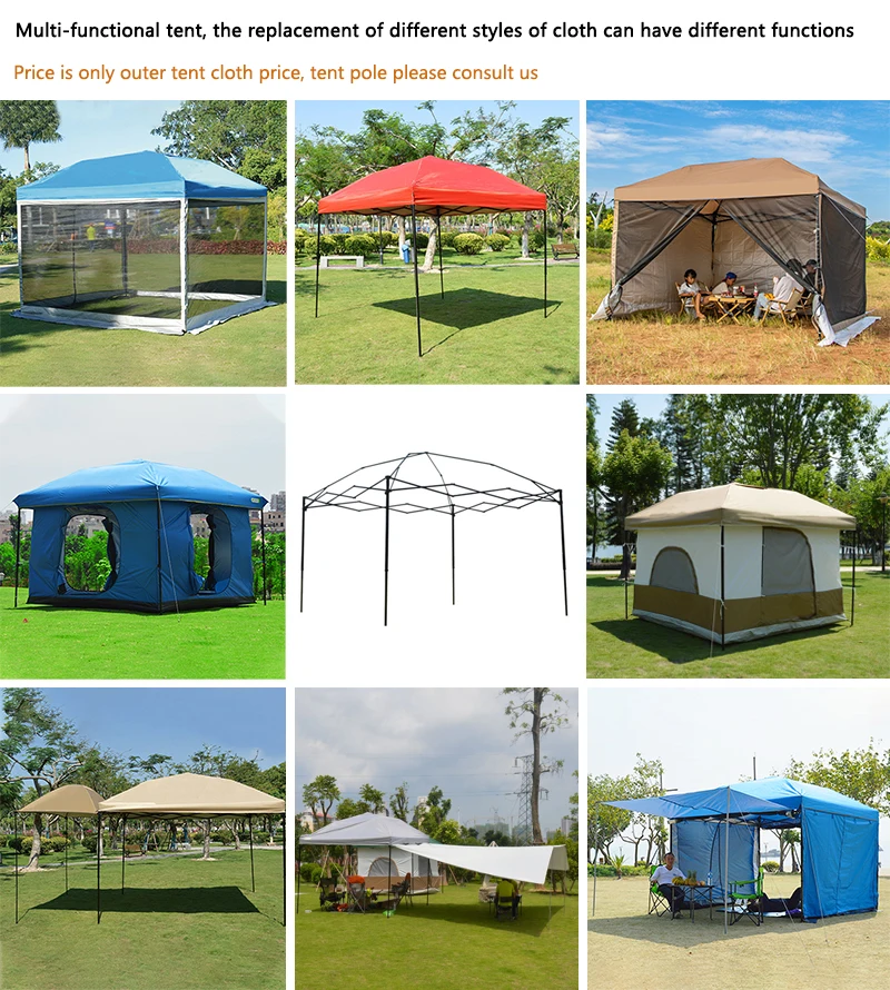 Custom Khemah Namiot Tenda Travel Garden Folding Big Family Tente ...